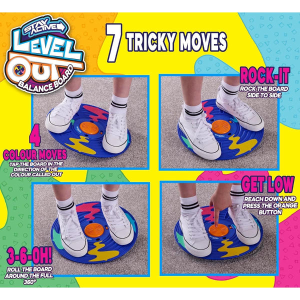 Stay Active Level Out Electronic Balance Board Game - The Online Toy Store