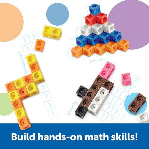 Learning Resources STEM Explorers MathLink Builders Activity Set - The Online Toy Store