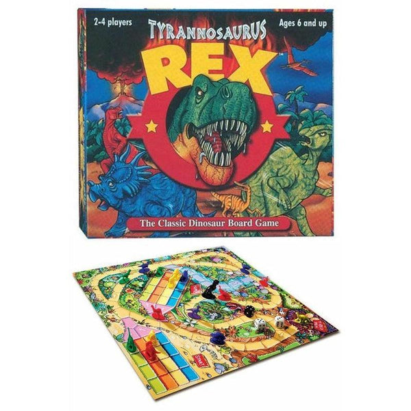 Tyrannosaurus T-Rex Dinosaur Classic Children's Board Game Toy 2-4 Pla ...