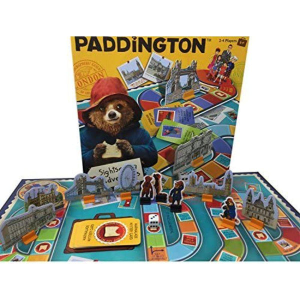 University Games Paddington Bear Movie Sightseeing Family Board Game ...