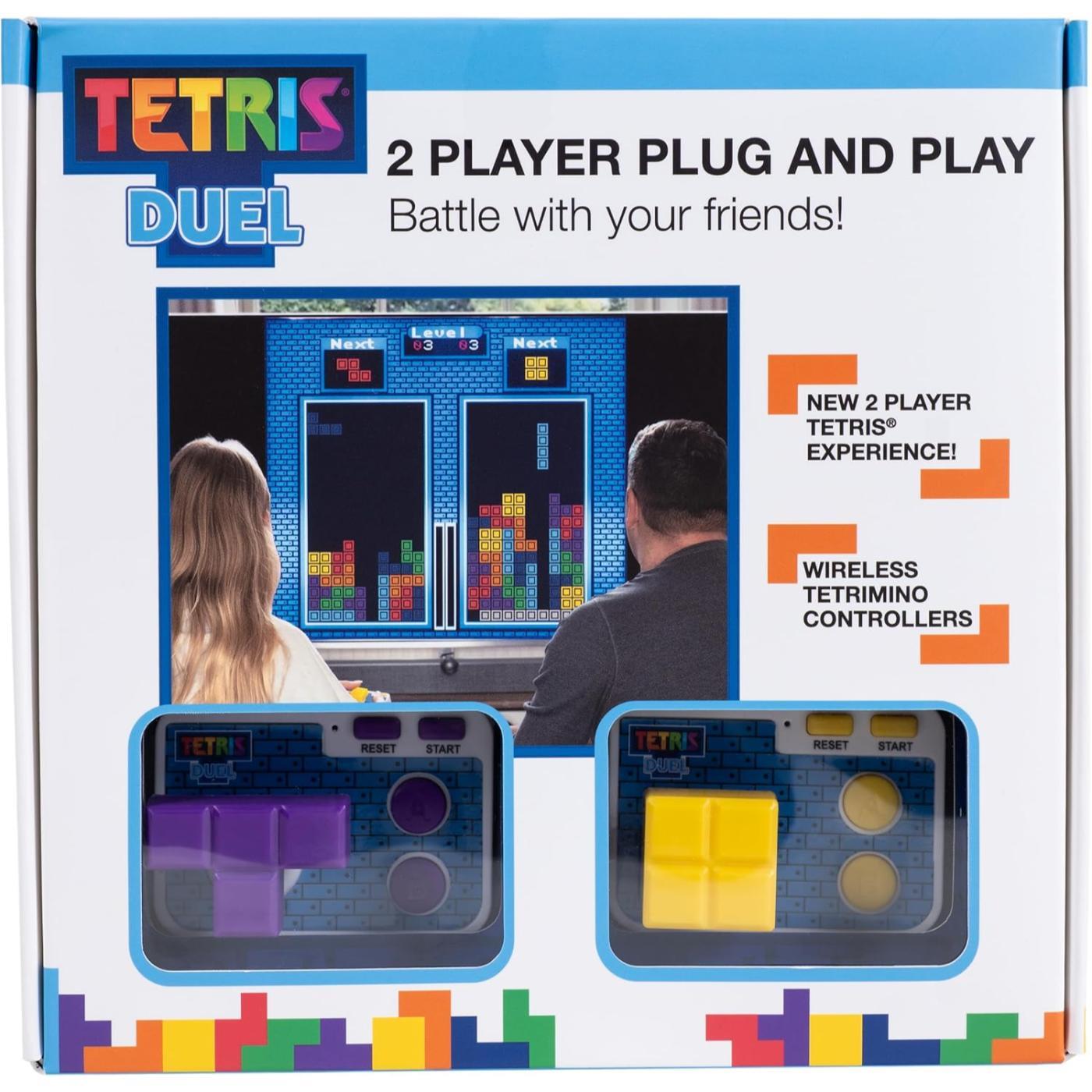 Tetris Duel 2 Player Plug & Play TV Game - The Online Toy Store