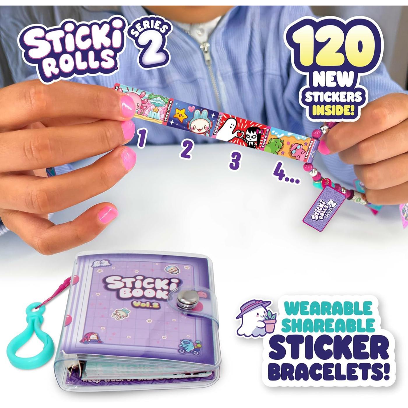 Sticki Rolls Sticki Book: Series 2 - The Online Toy Store