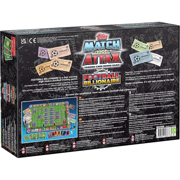 Football Billionaire Board Game Match Attax Edition - The Online Toy Store