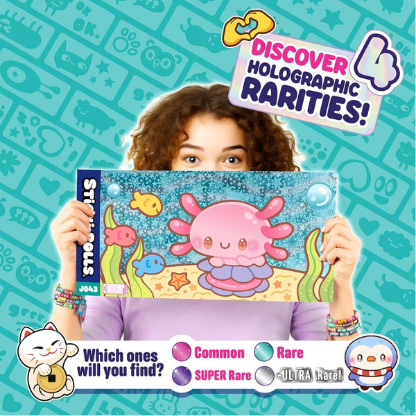 Sticki Rolls Jumbo Stickies Giant Mystery Poster - The Online Toy Store
