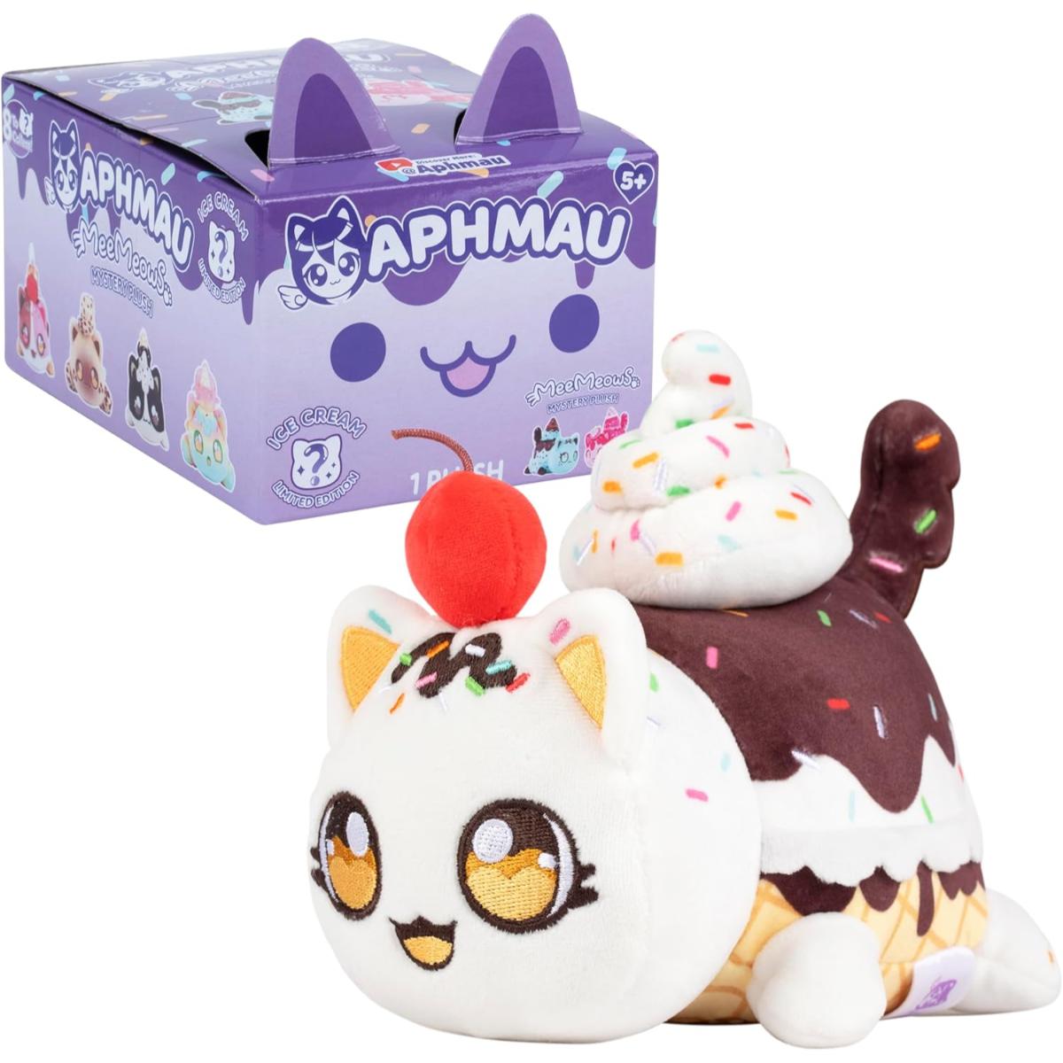 Aphmau MeeMeows Mystery Plush Soft Toy - Ice Cream Edition - The Online ...