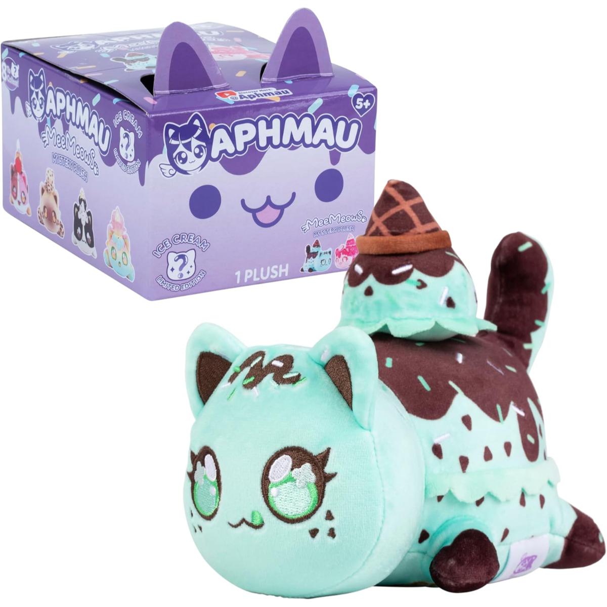 Aphmau MeeMeows Mystery Plush Soft Toy - Ice Cream Edition - The Online ...