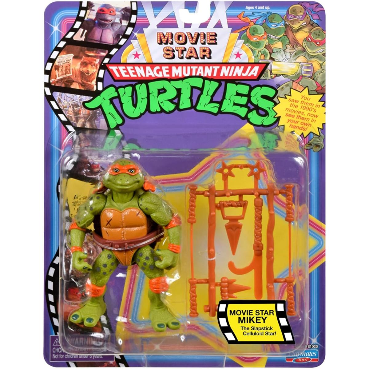 Character Options TMNT Movie Star Figures - Michelangelo - The Online ...