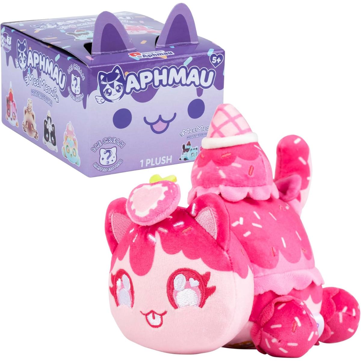 Aphmau MeeMeows Mystery Plush Soft Toy - Ice Cream Edition - The Online ...