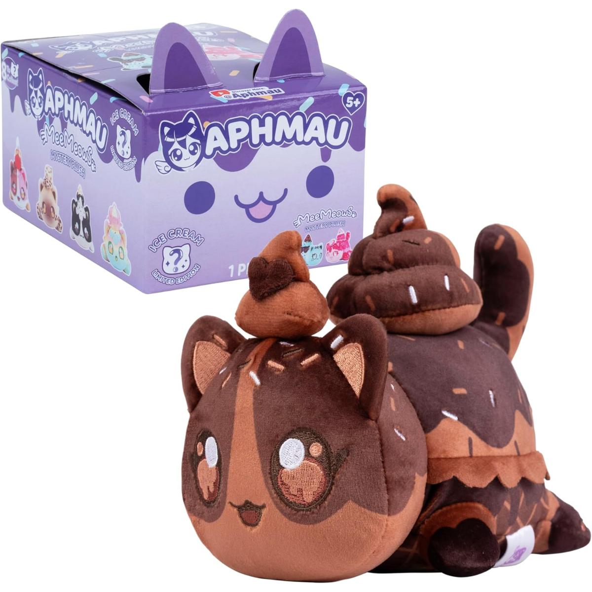 Aphmau MeeMeows Mystery Plush Soft Toy - Ice Cream Edition - The Online ...