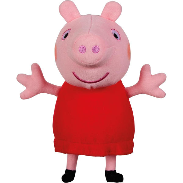 Peppa Pig Talking Soft Toy (Red Dress) - The Online Toy Store