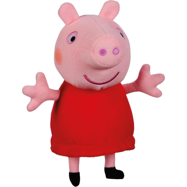 Peppa Pig Talking Soft Toy (Red Dress) - The Online Toy Store