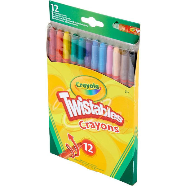 Crayola Twistables Wax Crayons (Pack of 12) - The Online Toy Store