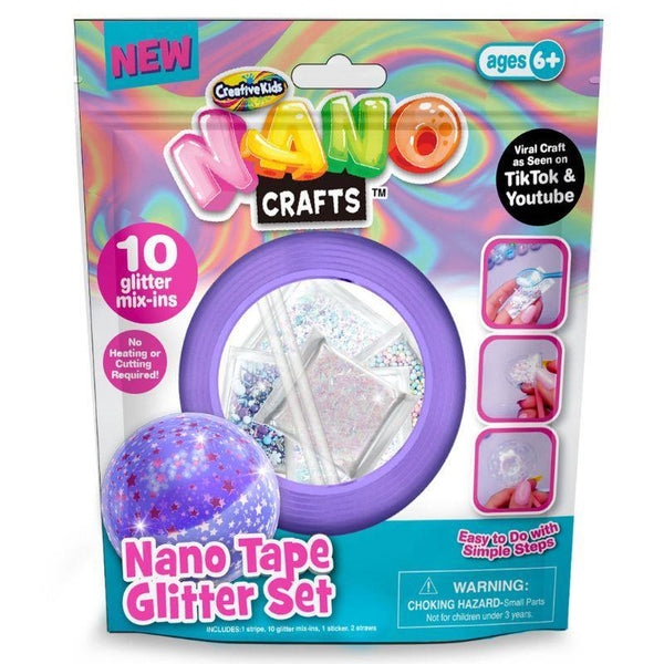 DKB Creative Kids Nano Crafts Nano Tape Glitter Mix Set - The Online ...