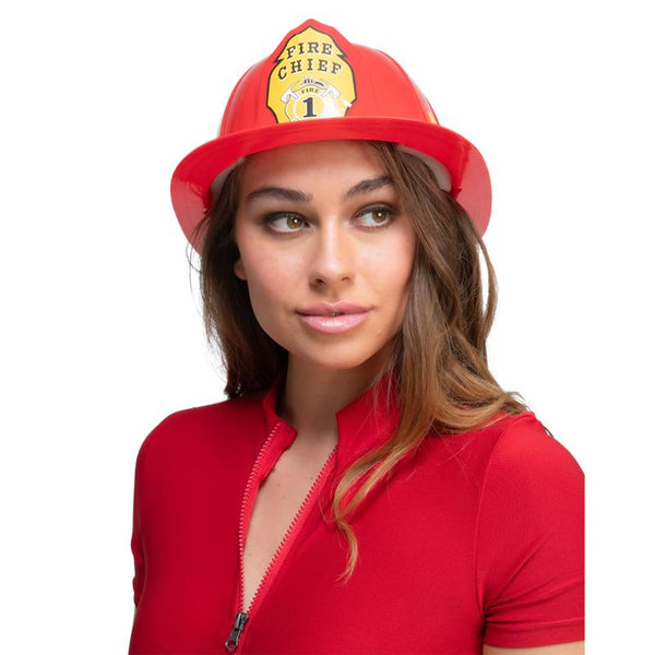 Fire Chief Helmet - Wicked Costumes Adult Fancy Dress - The Online Toy ...