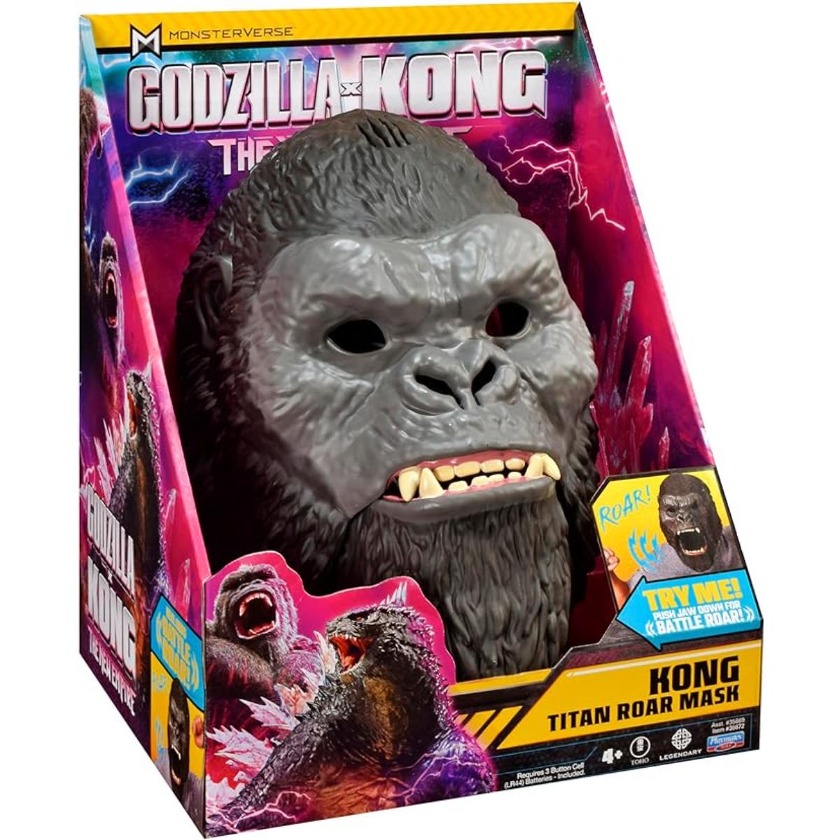 Godzilla x Kong The New Empire - Kong Titan Roar Mask - The Online Toy ...