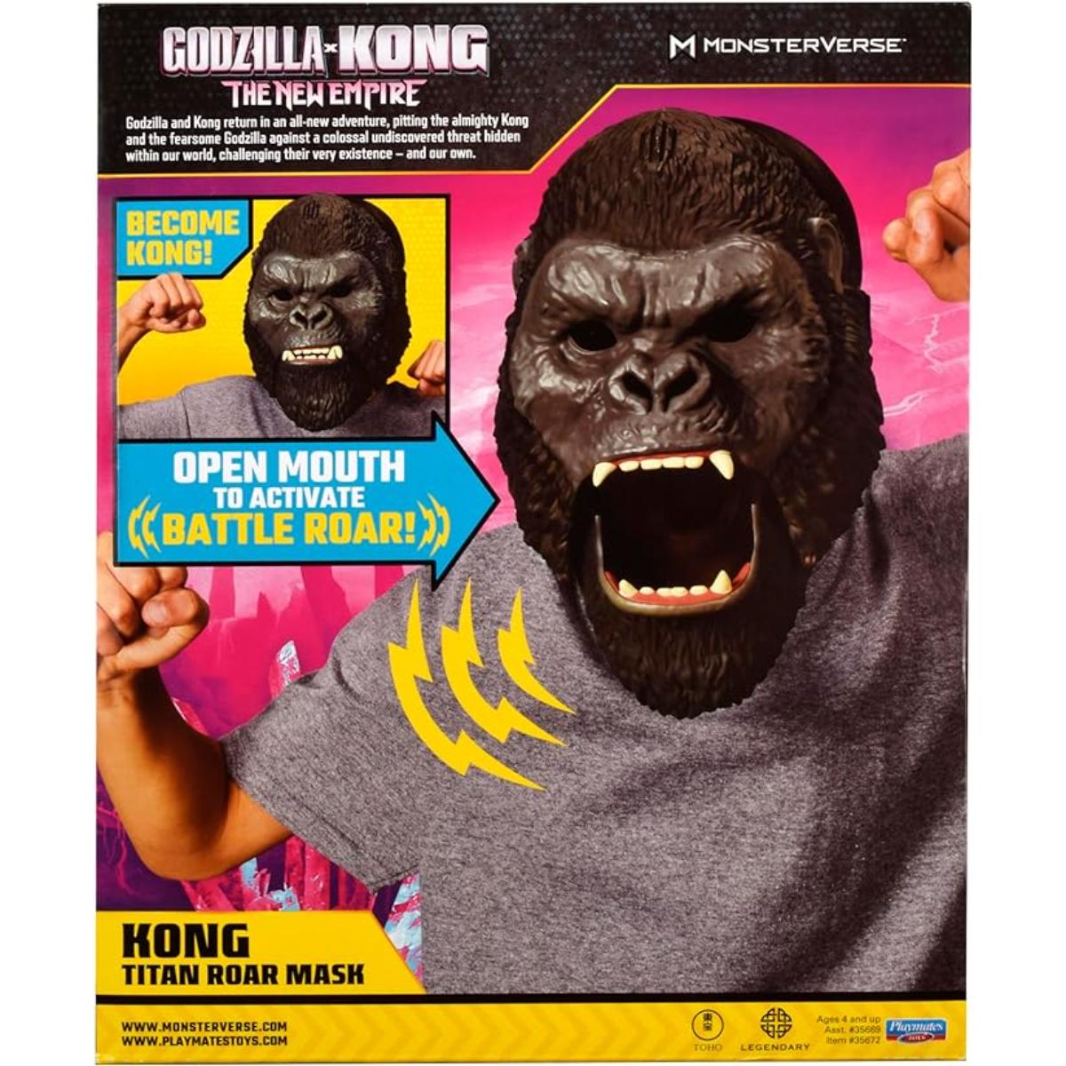 Godzilla x Kong The New Empire - Kong Titan Roar Mask - The Online Toy ...