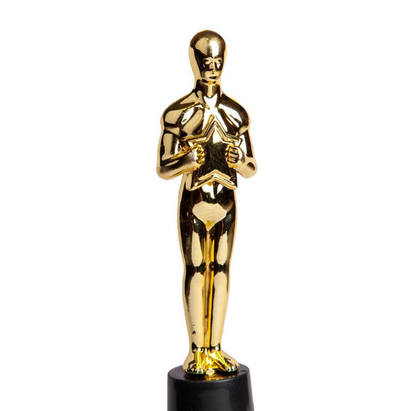 Gold Hollywood Award Trophy - Wicked Costumes Fancy Dress Accessory ...