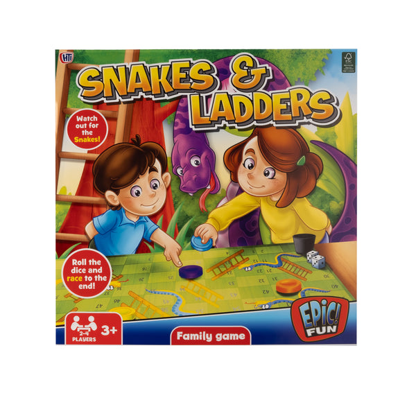 HTI Toys Snakes and Ladders Family Game - The Online Toy Store