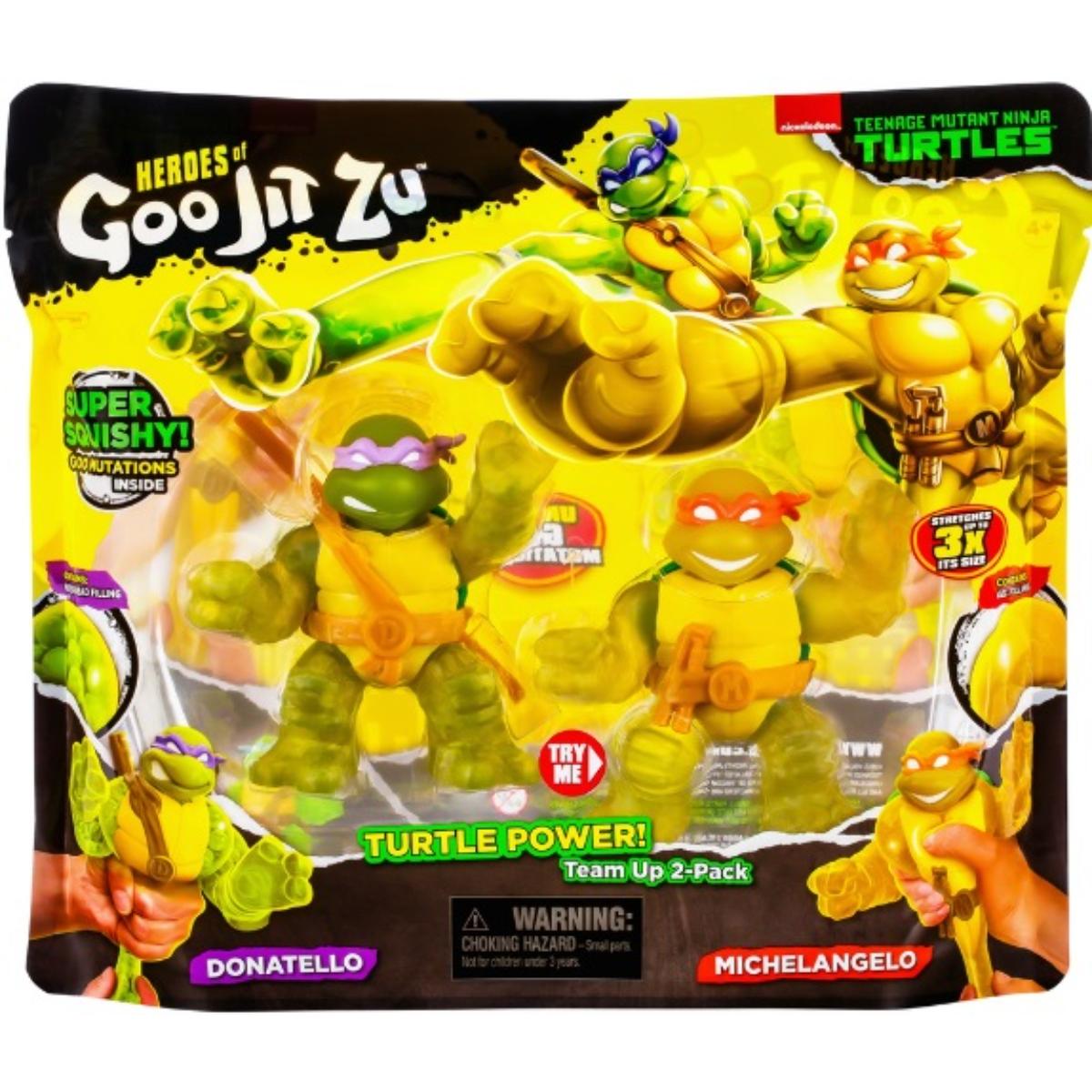 Heroes of Goo Jit Zu Teenage Mutant Ninja Turtles - Donatello & Michel ...
