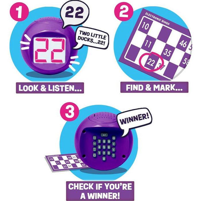 Ideal Electronic Bingo Family Game - The Online Toy Store