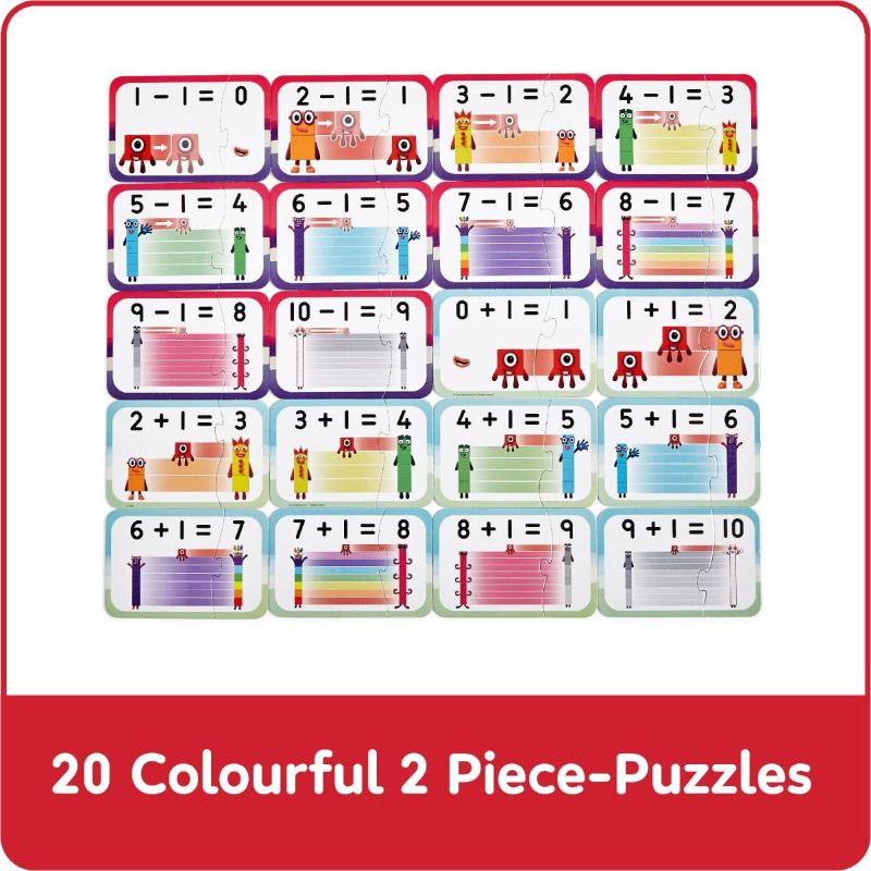 Learning Resources Numberblocks Adding and Subtracting Puzzle Set - The ...