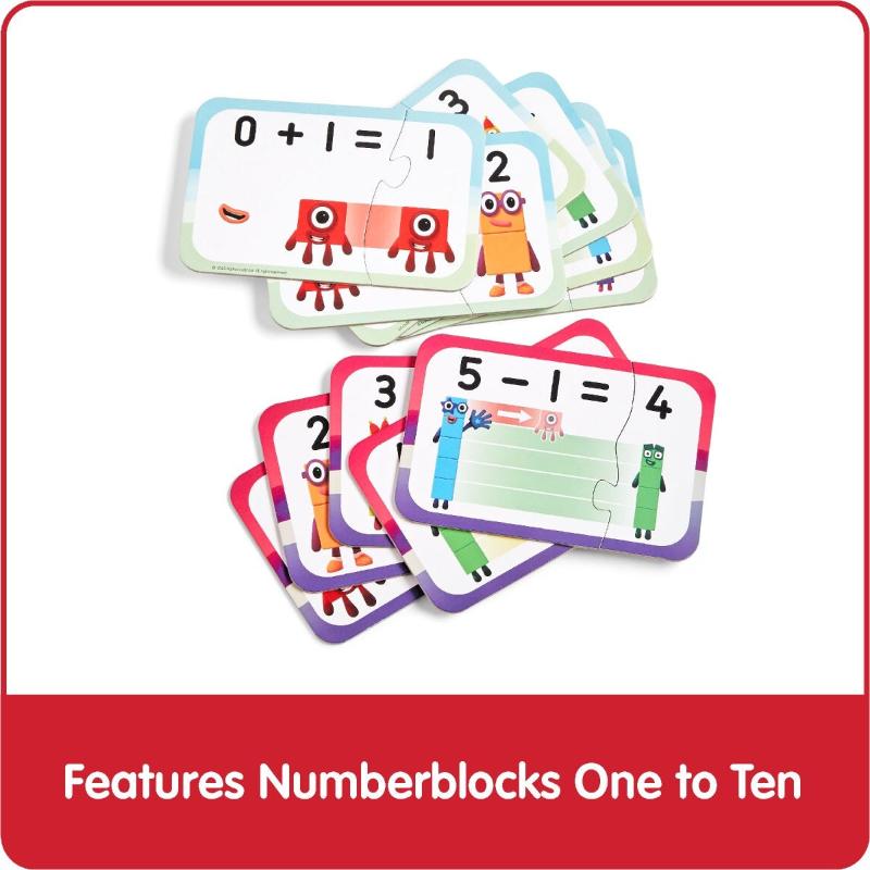 Learning Resources Numberblocks Adding and Subtracting Puzzle Set - The ...