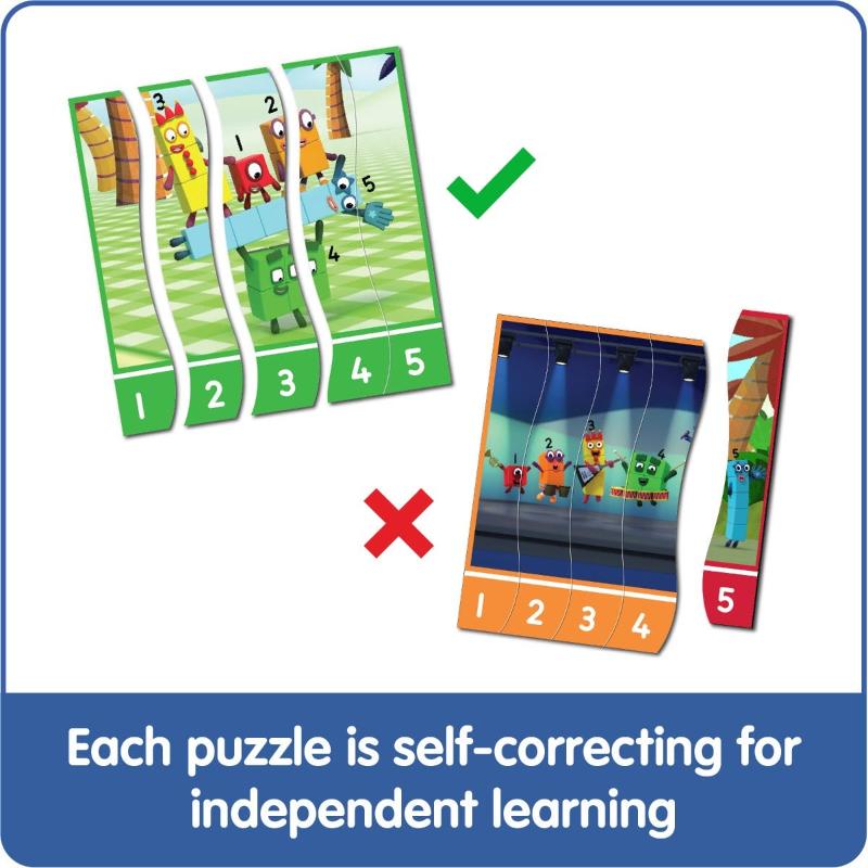 Learning Resources Numberblocks Sequencing Puzzle Set - The Online Toy Store