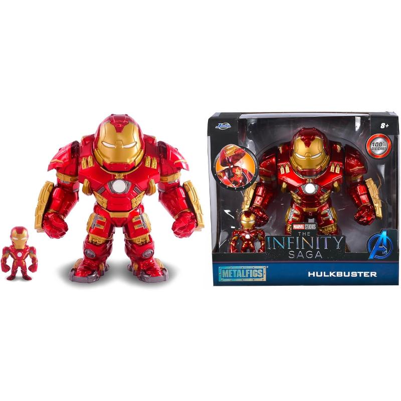 Marvel Iron Man & Hulkbuster Die-Cast Collector Figure - The Online Toy ...