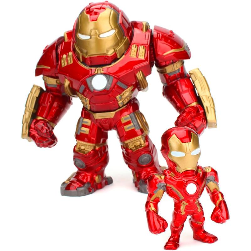 Marvel Iron Man & Hulkbuster Die-Cast Collector Figure - The Online Toy ...