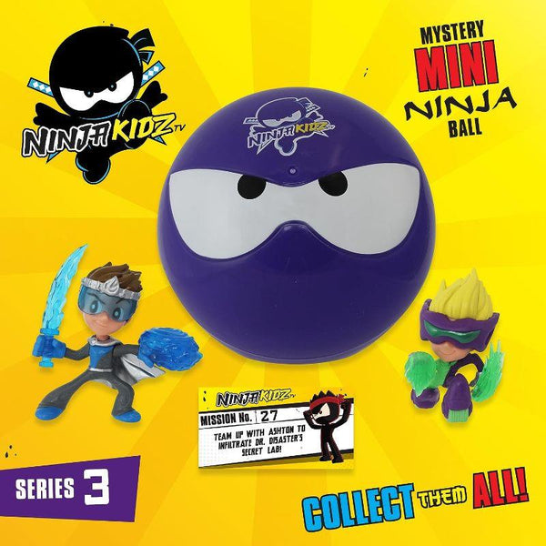 Ninja Kidz TV Mini Mystery Ninja Ball - Series 3 - The Online Toy Store