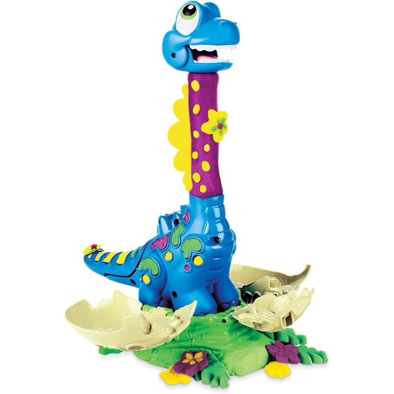 Play-Doh Dino Crew Growin Tall Bronto Dinosaur Playset - The Online Toy ...