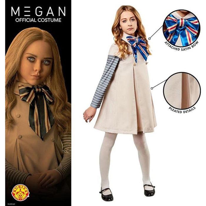 Rubie's M3Gan Girl's Halloween Fancy Dress Costume - The Online Toy Store