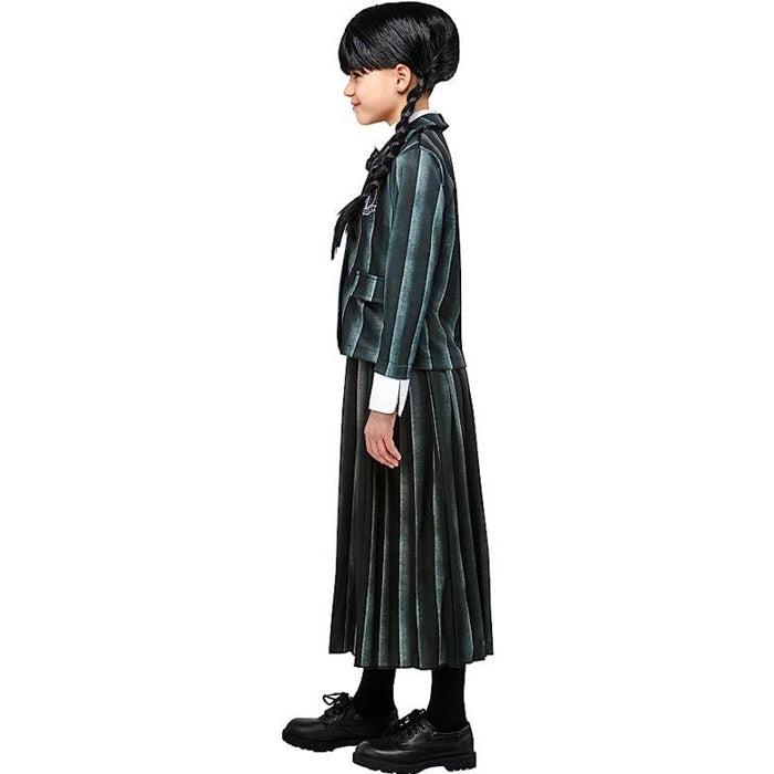 Rubies Wednesday Addams Netflix School Uniform Girl's Fancy Dress Cost ...