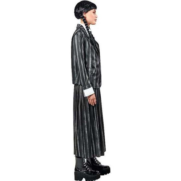 Rubies Wednesday Addams Netflix School Uniform Women's Fancy Dress Cos ...