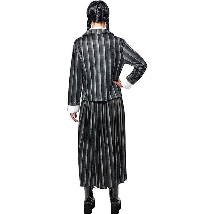 Rubies Wednesday Addams Netflix School Uniform Women's Fancy Dress Cos ...