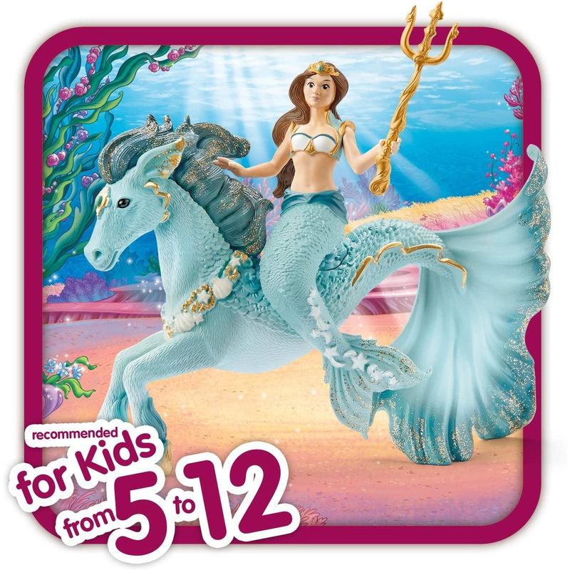 Schleich Bayala Figure - Mermaid Eyela on Underwater Horse - The Online ...