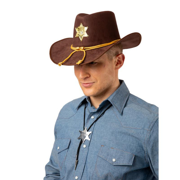 Sheriff Hat - Wicked Costumes Adult Fancy Dress - The Online Toy Store
