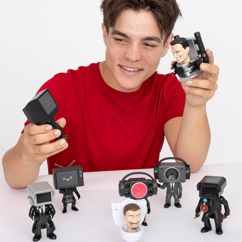 Skibidi Toilet Deluxe Mystery Figures Series 1 - The Online Toy Store