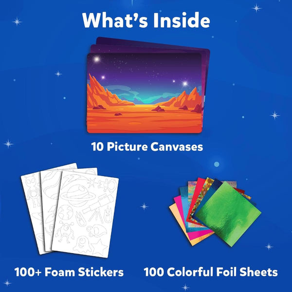 Skillmatics Foil Fun Art Kit - Up in Space - The Online Toy Store