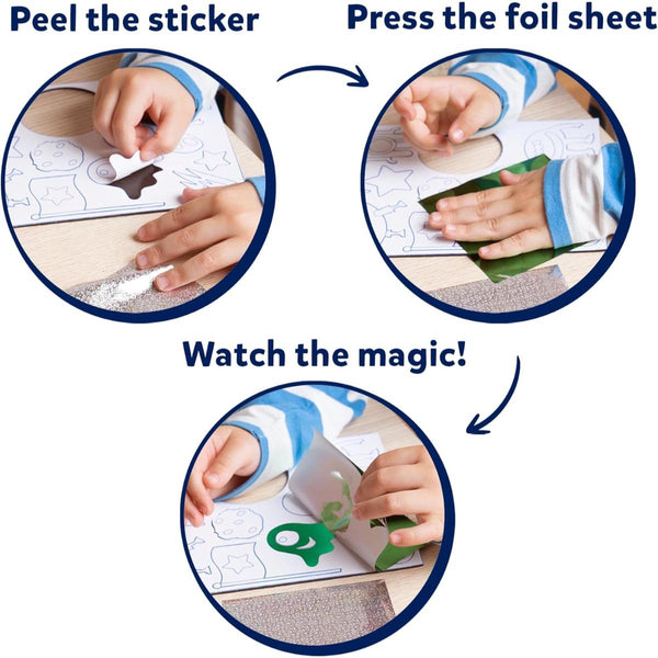 Skillmatics Foil Fun Art Kit - Up in Space - The Online Toy Store