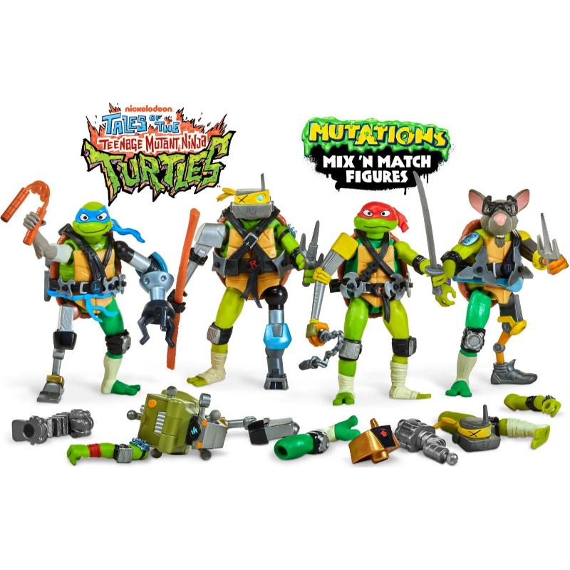 Tales of Teenage Mutant Ninja Turtles Mix 'n Match Mutations Figures ...