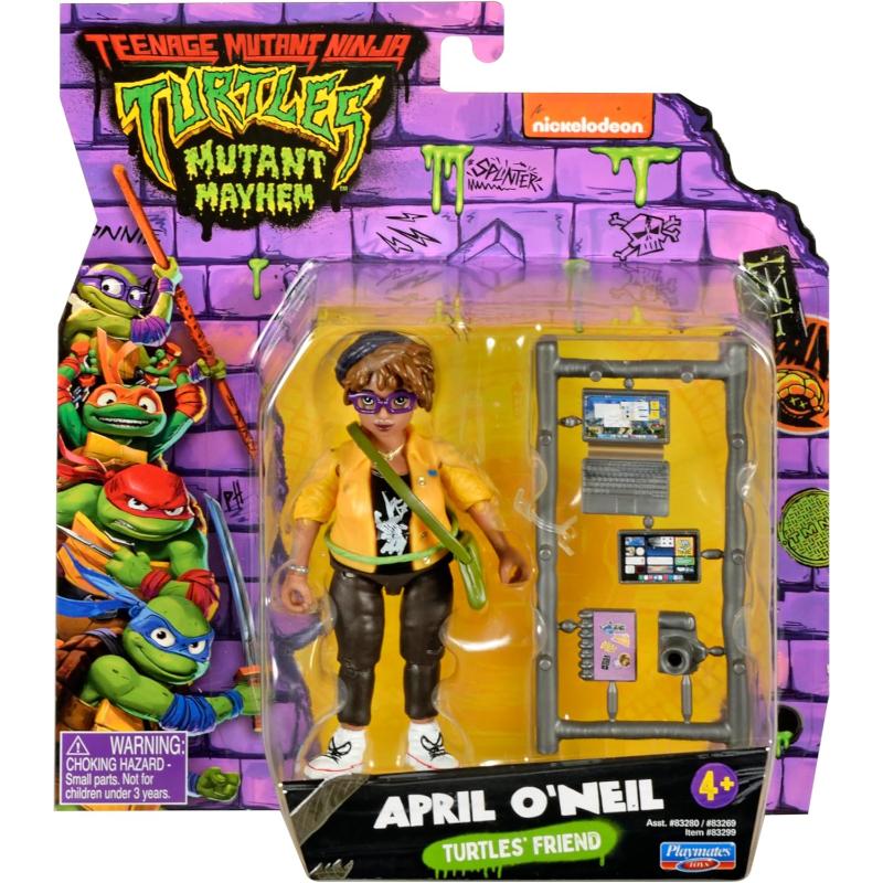 Teenage Mutant Ninja Turtles Mutant Mayhem April O'Neil Action Figure ...