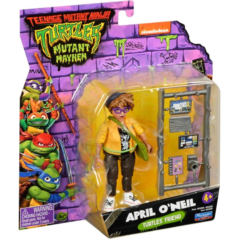 Teenage Mutant Ninja Turtles Mutant Mayhem April O'Neil Action Figure ...