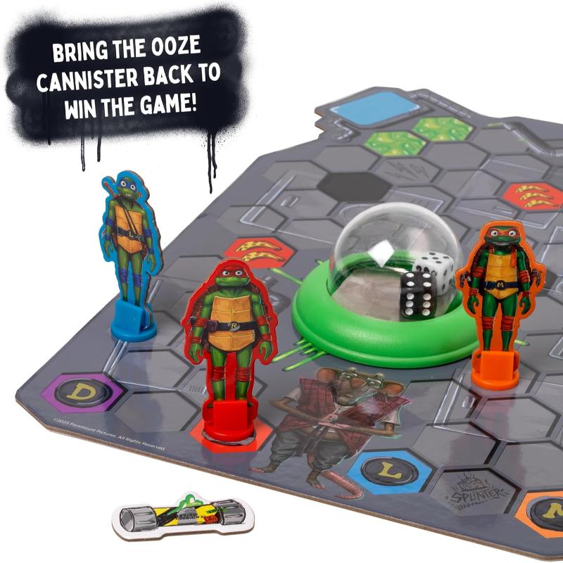 Teenage Mutant Ninja Turtles Sewer Battle Pressmatic Family Game - The ...