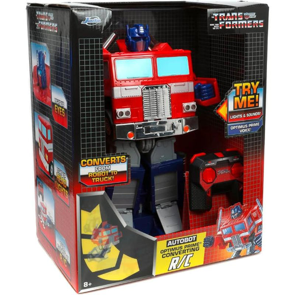 Transformers Converting Optimus Prime Remote Control Truck - The Online ...