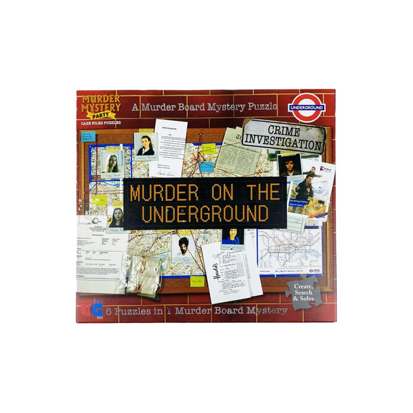 University Games Murder Board Mystery Puzzle - The Online Toy Store