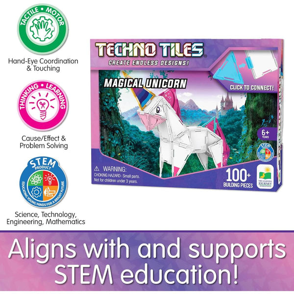 University Games Techno Tiles Construction Set - Unicorn - The Online ...