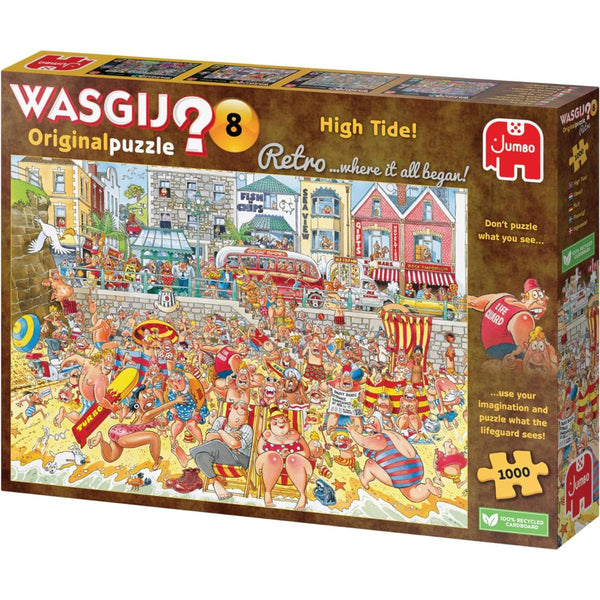 Wasgij Retro Original 8 - High Tide 1000 Piece Jigsaw Puzzle - The ...