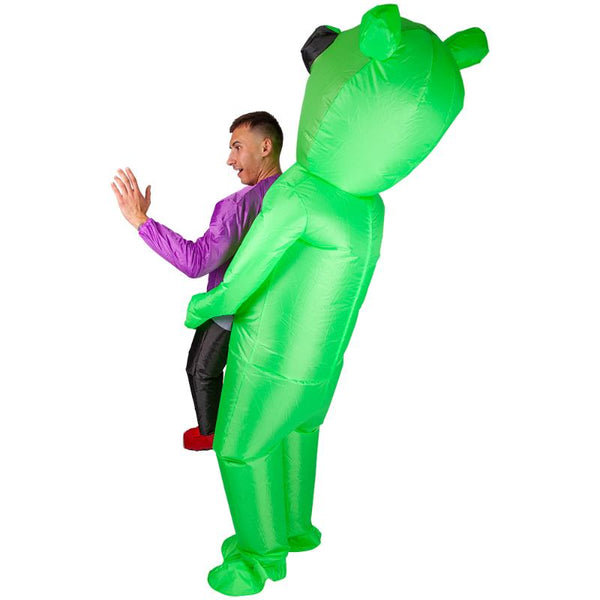 Wicked Costumes Inflatable Carry Me Alien Adult Fancy Dress Costume ...