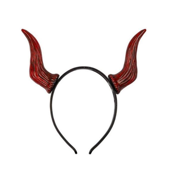 Wicked Costumes Satanic Devil Horns Adult Halloween Fancy Dress - The ...